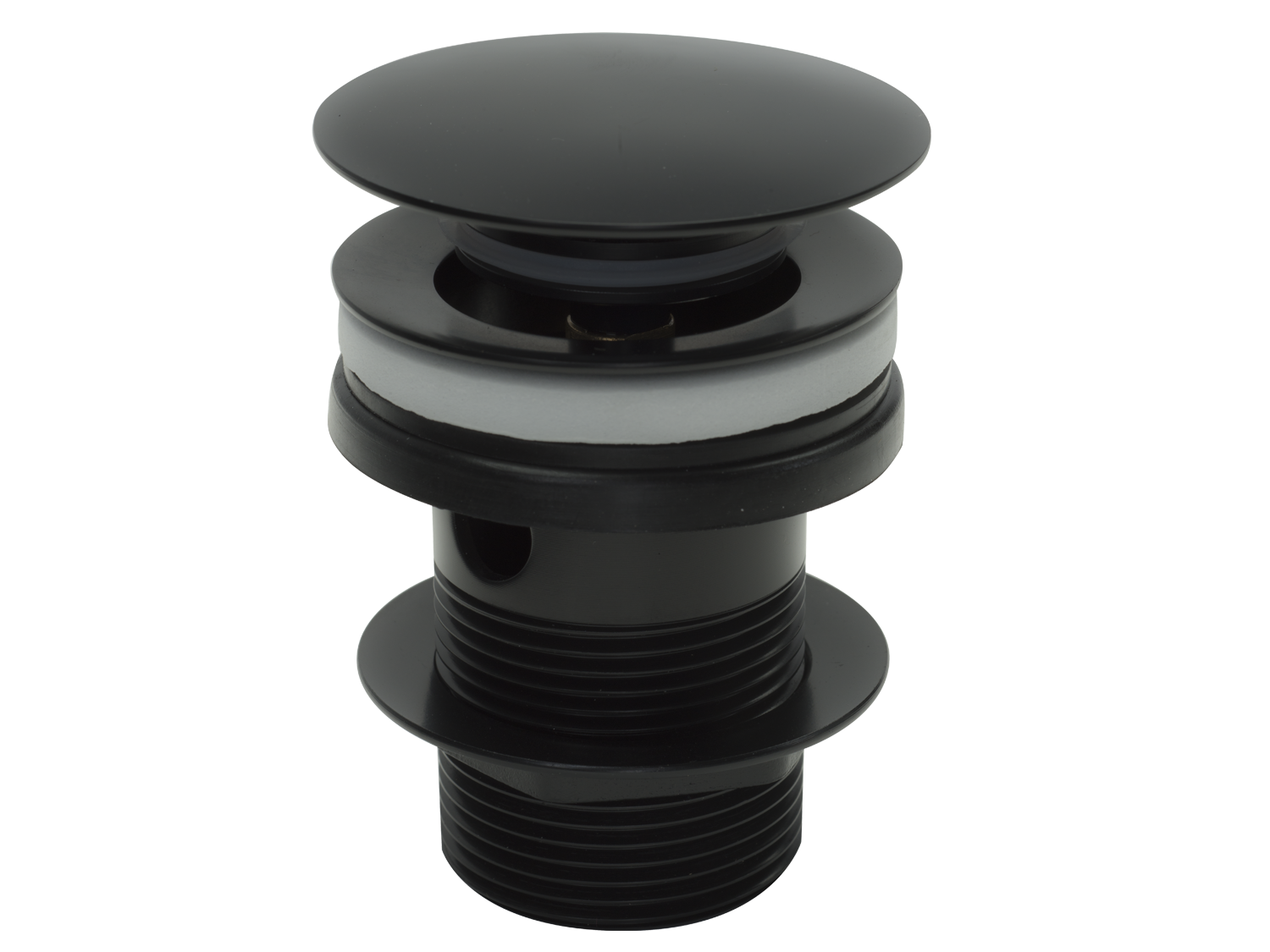 Clikclak Overflow Pop-Up Dome Waste Black – Contemporary Kitchen and ... Clikclak Overflow Pop-Up Dome Waste Black – Contemporary Kitchen and ...